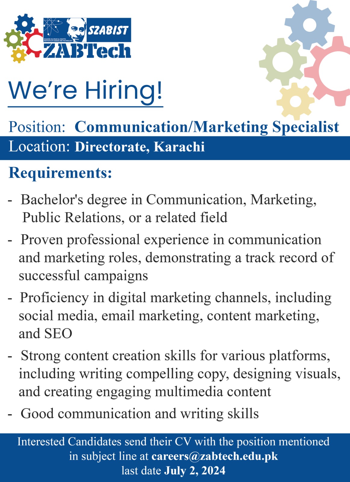 BrightSpyre | Communication / Marketing Specialist